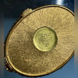 Jewelry | Estee Lauder Collectible Keepsake Solid Perfume Compact Cameo ...